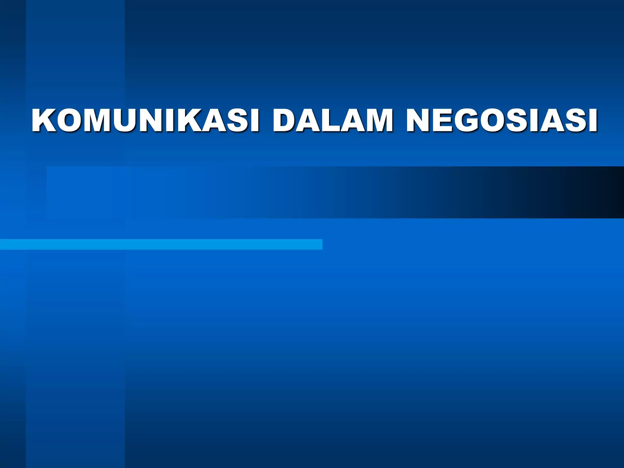 Negosiasi | PPT