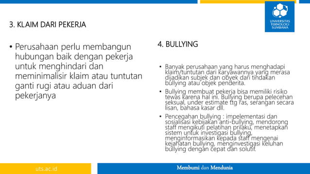 Pertemuan 12 risiko sumber daya manusia dan etika perusahaan | PPTX