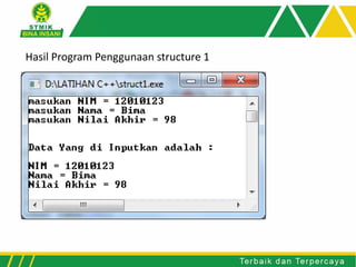 Pertemuan 12 Structure | PDF