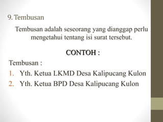 Surat Dinas | PPT