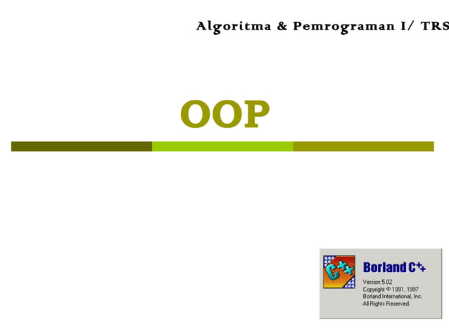 Pertemuan 13 : Algoritma & Pemrograman | PPT