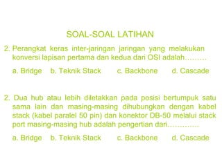 Pertemuan 13 implementasi jaringan ok | PPT