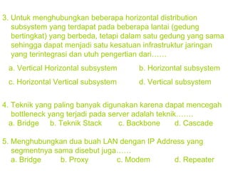 Pertemuan 13 implementasi jaringan ok | PPT