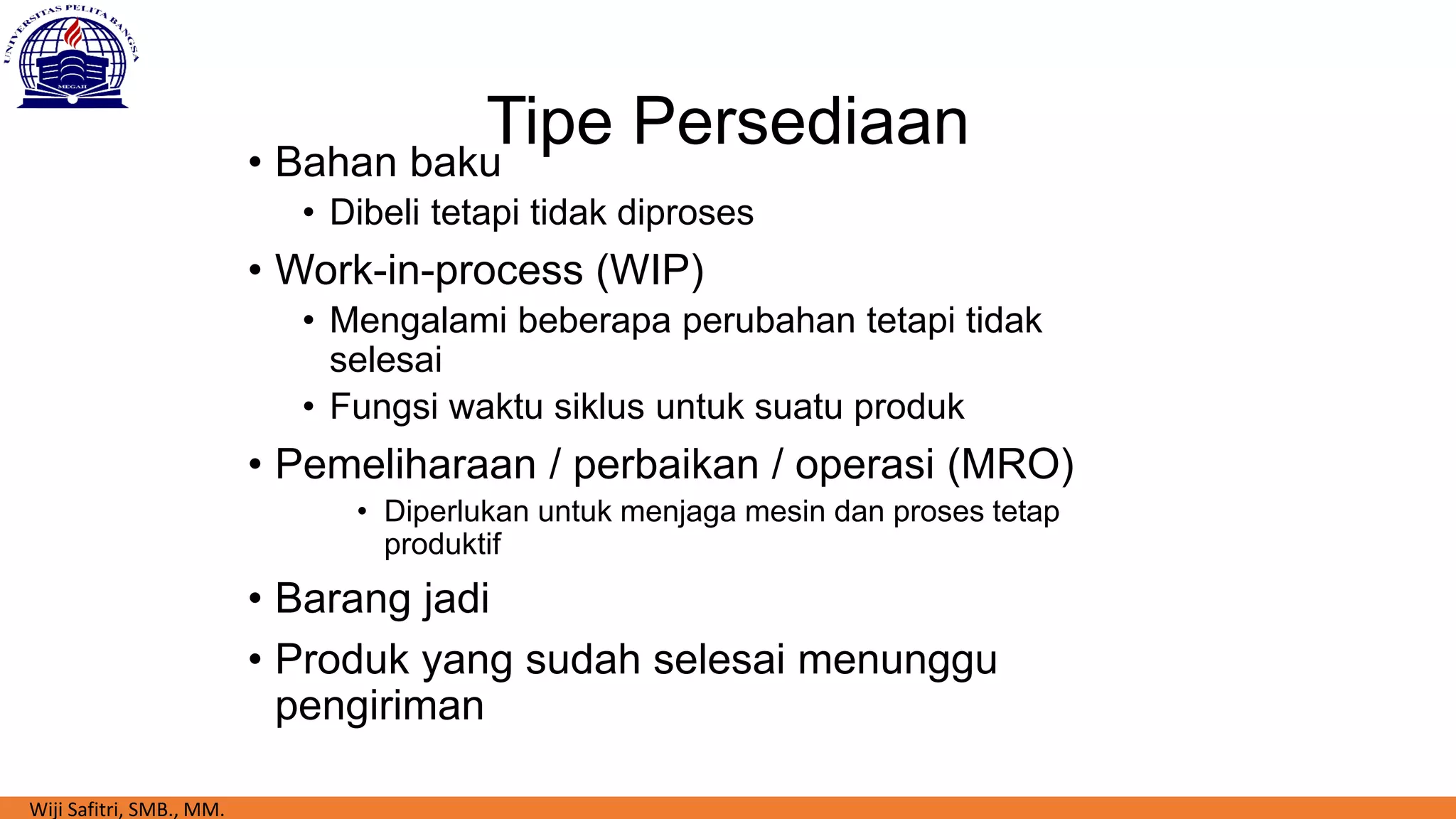 Pertemuan 13 inventory management | PDF