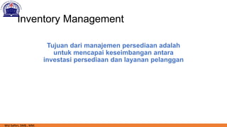 Pertemuan 13 inventory management | PDF