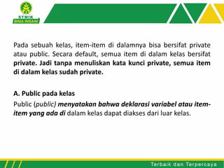 Pertemuan 13 Object Oriented Program (OOP) | PDF