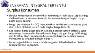 Pertemuan 13 penerapan integral | PDF