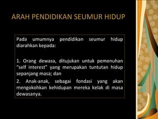 Pendidikan Seumur Hidup | PPT