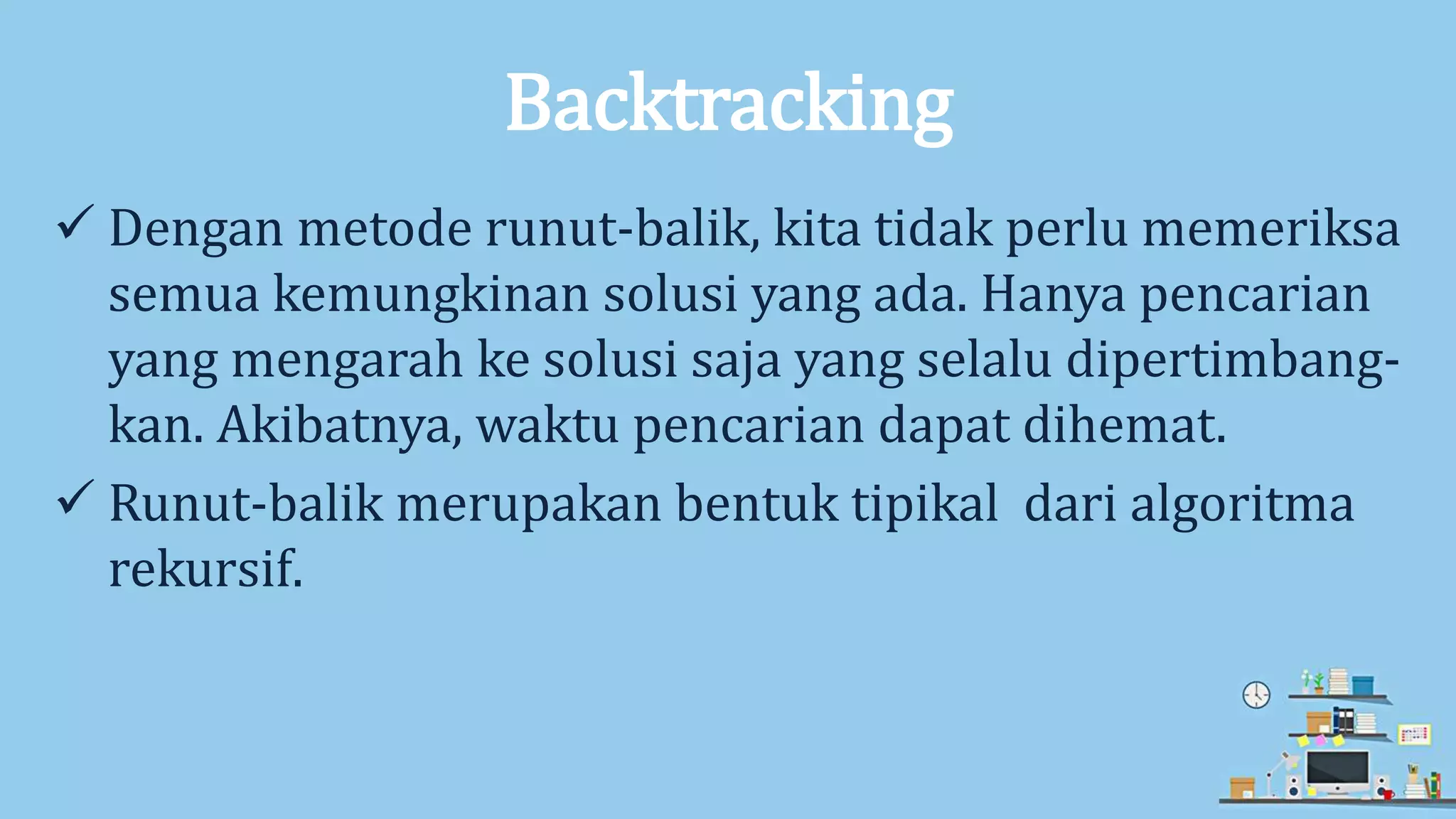 Algoritma Backtracking | PPTX