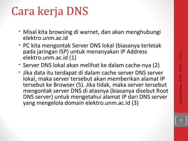 Pertemuan 14. dns | PPT