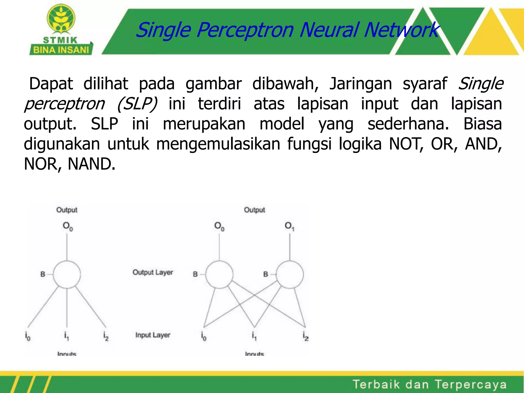 Pertemuan 14 Jaringan Syaraf (Neural Network) | PDF