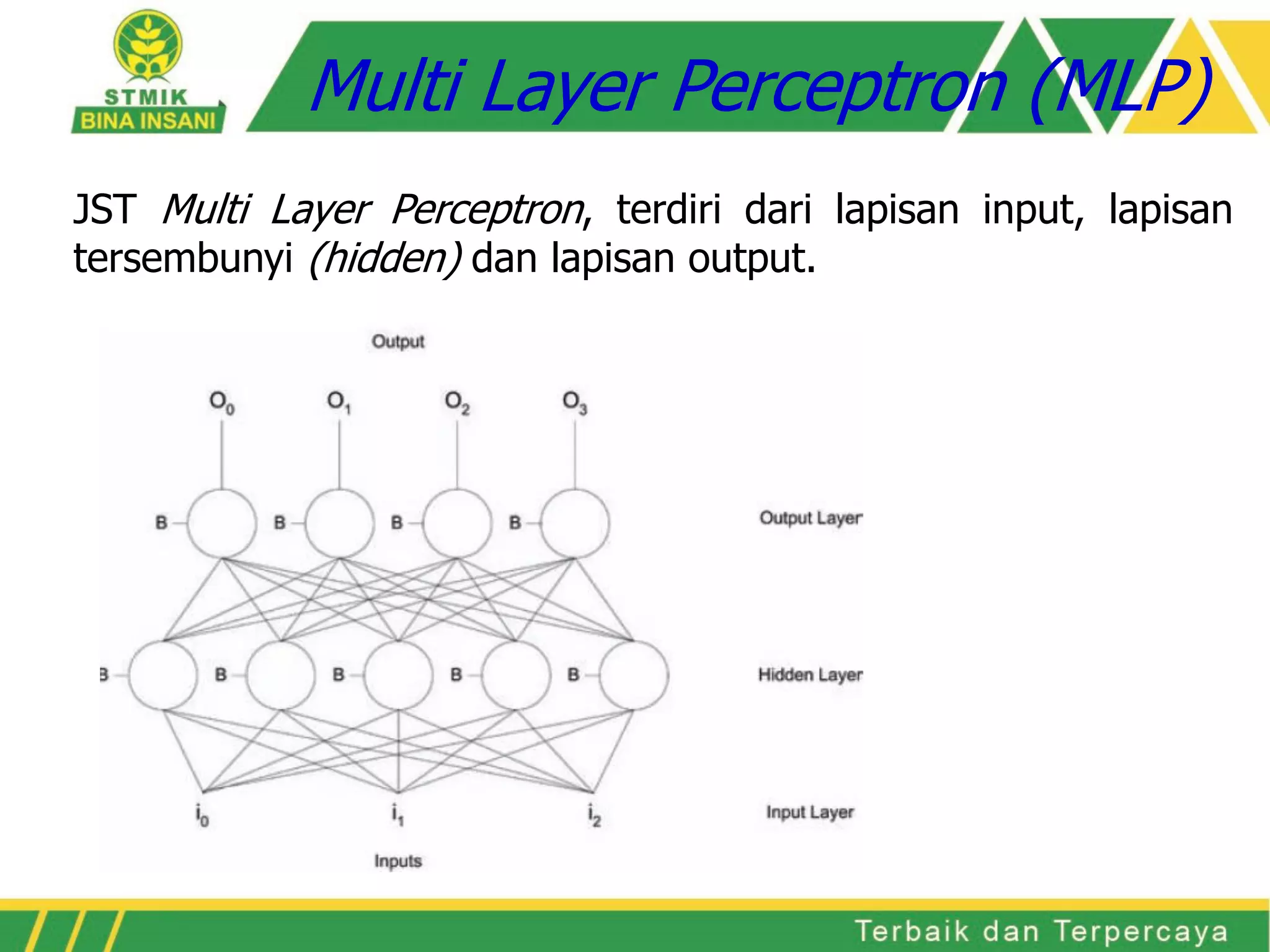 Pertemuan 14 Jaringan Syaraf (Neural Network) | PDF