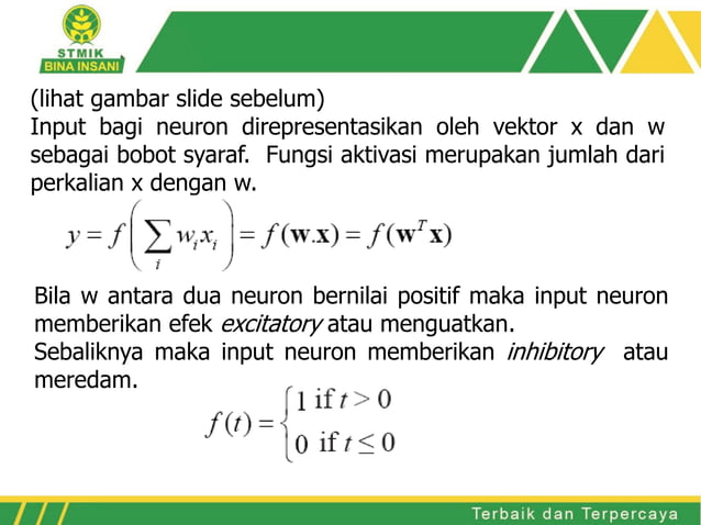 Pertemuan 14 Jaringan Syaraf (Neural Network) | PPT