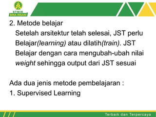 Pertemuan 14 Jaringan Syaraf (Neural Network) | PDF