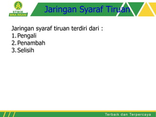 Pertemuan 14 Jaringan Syaraf (Neural Network) | PDF