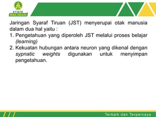 Pertemuan 14 Jaringan Syaraf (Neural Network) | PDF