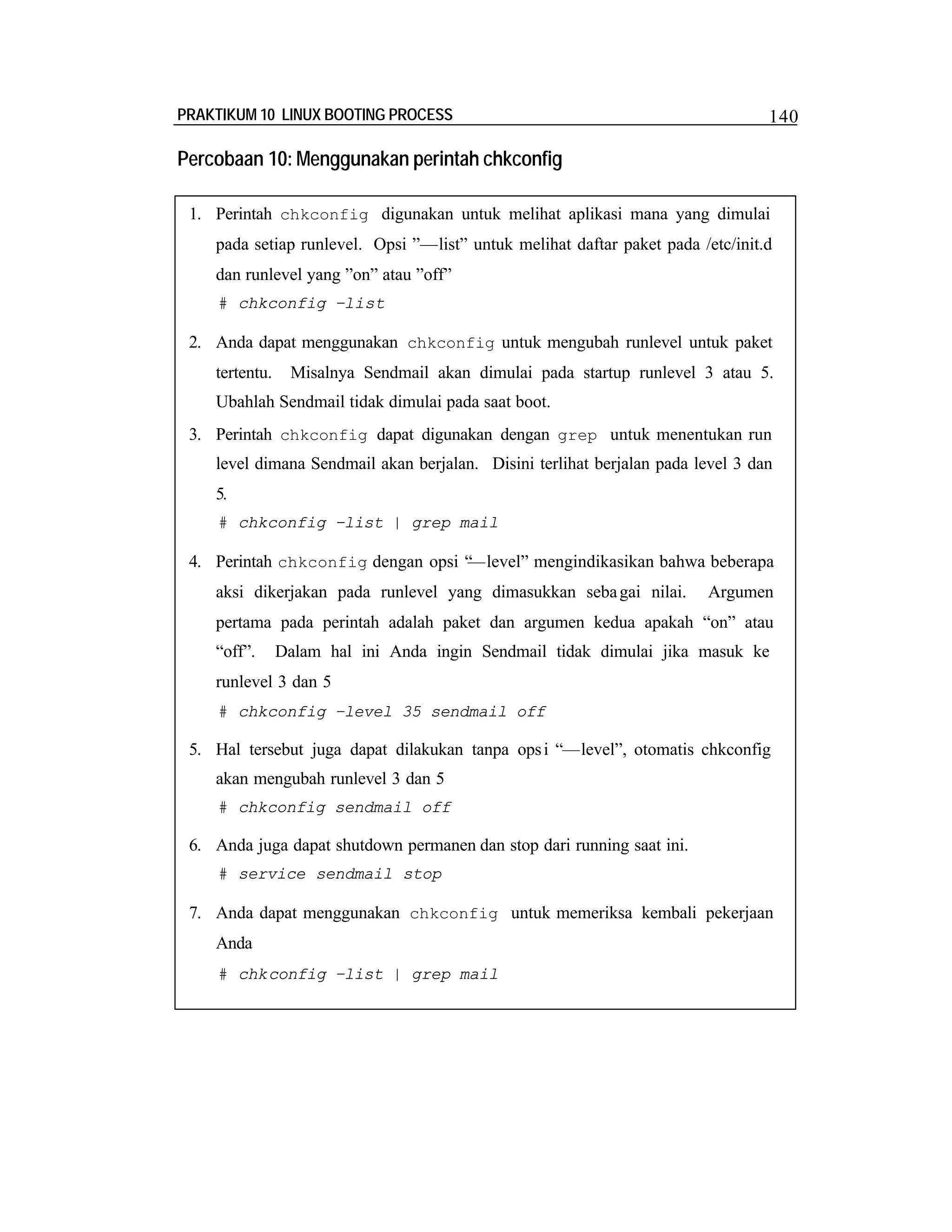 Pertemuan14 linux booting proses | PDF