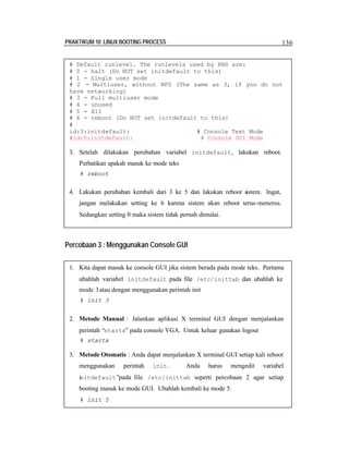 Pertemuan14 linux booting proses | PDF