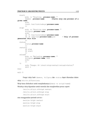 Pertemuan14 linux booting proses | PDF | Free Download