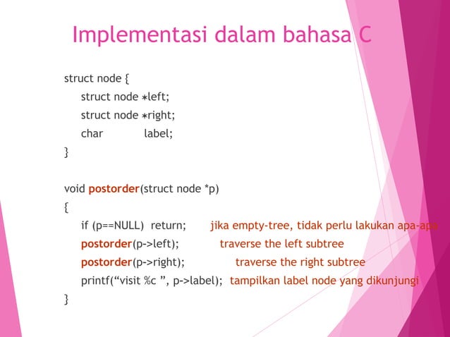Materi perkuliahan struktur data Pertemuan tentang 14 - Tree.ppt