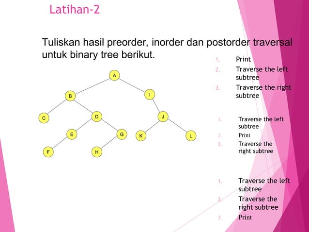 Materi perkuliahan struktur data Pertemuan tentang 14 - Tree.ppt