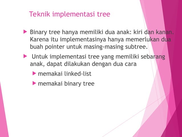 Materi perkuliahan struktur data Pertemuan tentang 14 - Tree.ppt