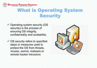 Pertemuan 14 keamanan sistem operasi | PDF | Computing | Technology ...