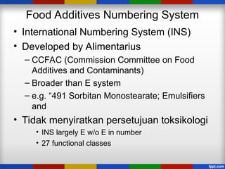 Pertemuan 14 Risk Assestment For Food Additives - translate.ppt