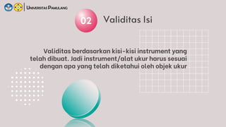 UJI VALIDITAS DENGAN SPSS | PPTX