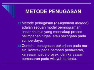 Pertemuan 15 Penjadwalan Tenaga Kerja.ppt