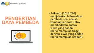 DAYA PEMBEDA | PPTX
