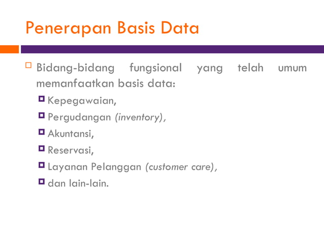 Pertemuan_1_BDL.ppt sebagai materi basis data lanjutmateri basis data lanjut | PPT