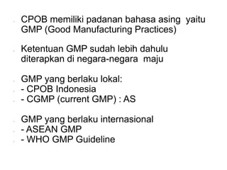 Pertemuan 1 cpob (tek.solid) | PPT