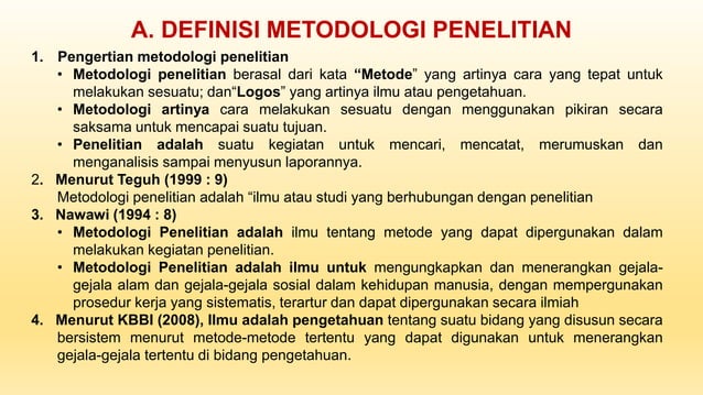 PERTEMUAN 1 DEFINISI DAN RUANG LINGKUP PENELITIAN.pptx