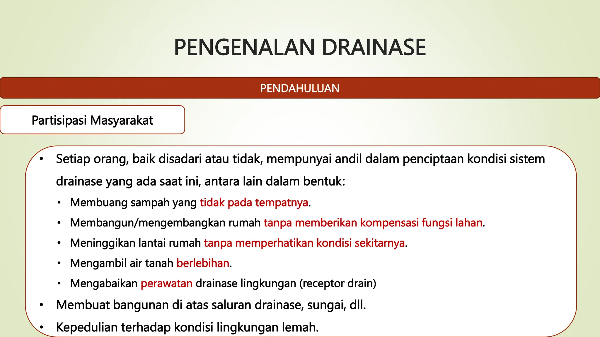 Pertemuan 1 Drainase - Pengenalan.pptx
