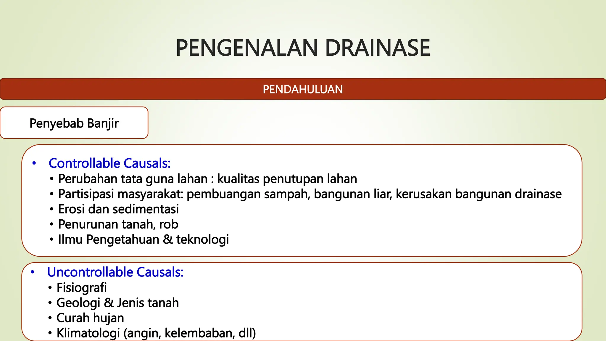 Pertemuan 1 Drainase - Pengenalan.pptx