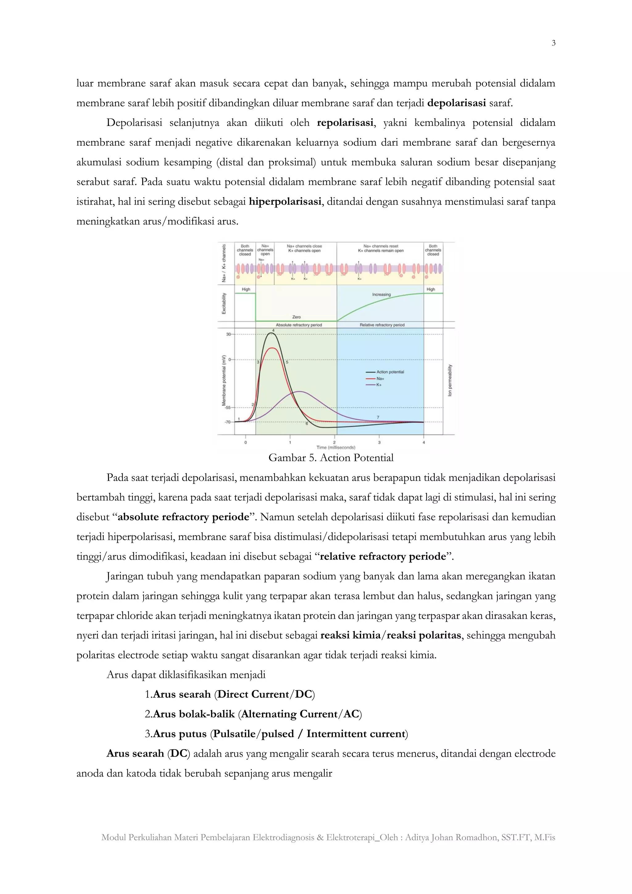 Modul : Basic Concept of Electrotherapy | PDF
