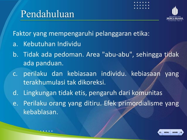 Pertemuan 1 etika profesi mercubuana.pptx