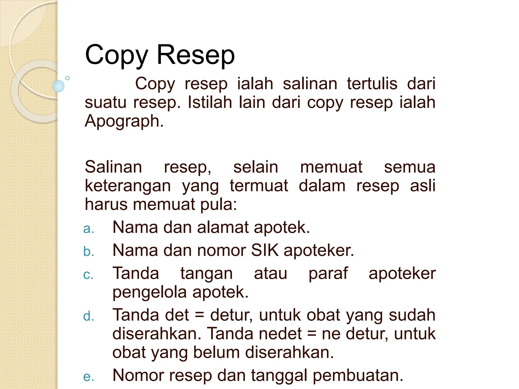 PERTEMUAN FARMASETIKA DASAR - Pembuatan Resep.pptx
