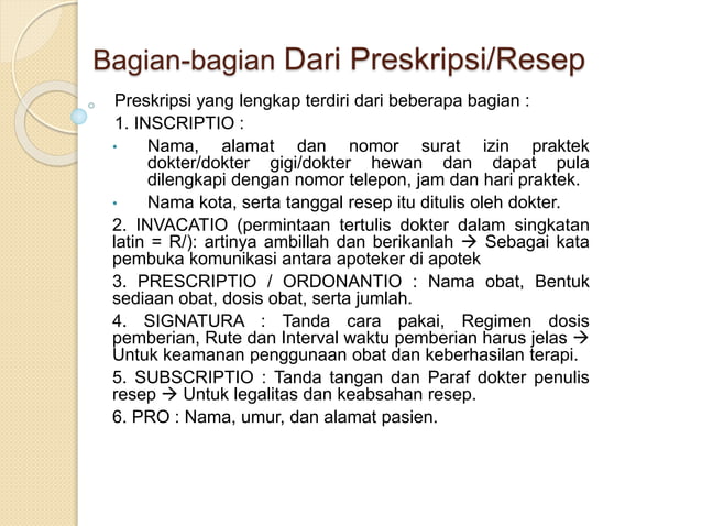 PERTEMUAN FARMASETIKA DASAR - Pembuatan Resep.pptx