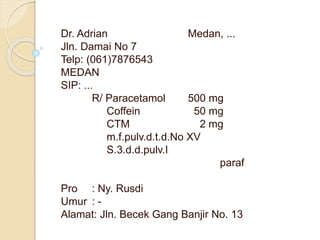PERTEMUAN FARMASETIKA DASAR - Pembuatan Resep.pptx
