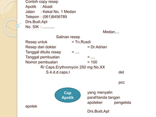 PERTEMUAN FARMASETIKA DASAR - Pembuatan Resep.pptx