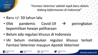 Chapter 1 Introduction to veterinary pharmacy | PPTX