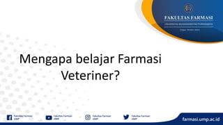 Chapter 1 Introduction to veterinary pharmacy | PPTX