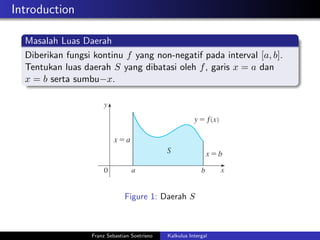 Kalkulus Integral : Integral Tentu | PDF