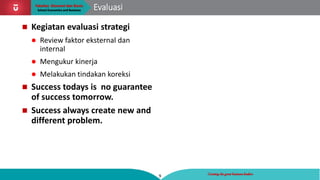 Pertemuan 1 karakteristik manajemen strategi | PPTX