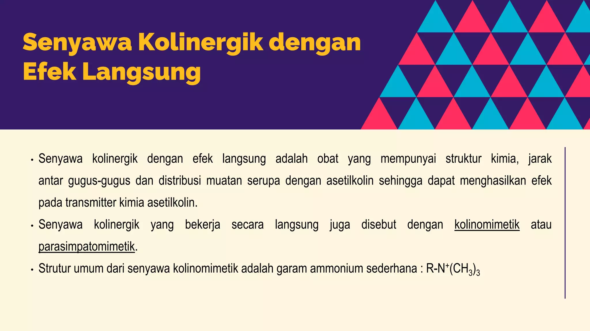 PERTEMUAN 1 KOLINERGIK & ANTIKOLINERGIK.pptx