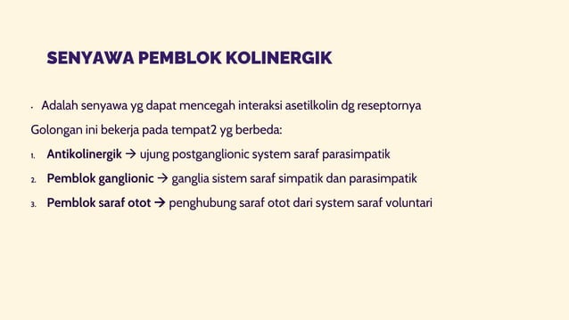 PERTEMUAN 1 KOLINERGIK & ANTIKOLINERGIK.pptx