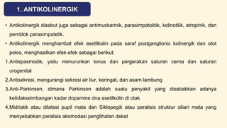 PERTEMUAN 1 KOLINERGIK & ANTIKOLINERGIK.pptx