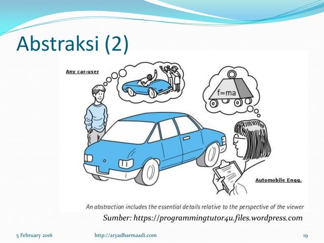 Pertemuan 1 konsep dasar pemrograman berorientasi objek | PDF